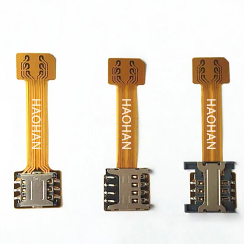10 X Hybrid Double Dual SIM Card Micro SD Adapter for Android Extender ...