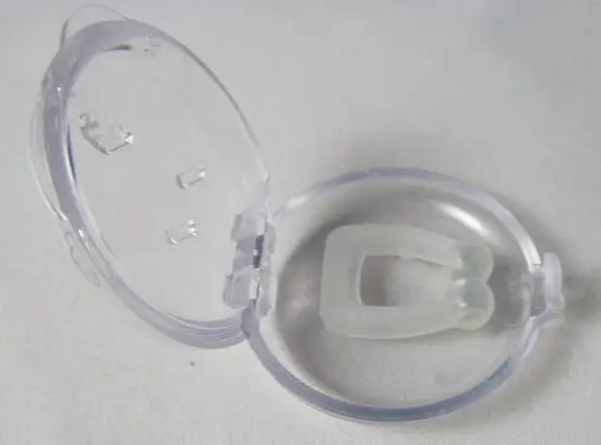 Silicone Magnetic Anti Snore Stop Snoring Nose Clip Sleep Tray Sleeping ...