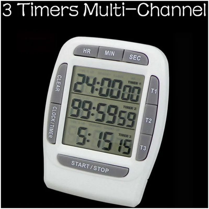 by DHL or EMS 50 pcs Digital LCD Multi Channel Timer CountDown ...