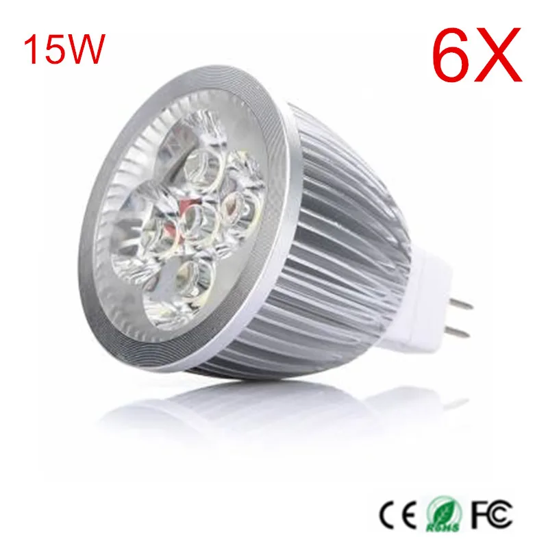 Bombilla Led Super brillante MR16, 12W, foco Led de alta potencia DC12V ...