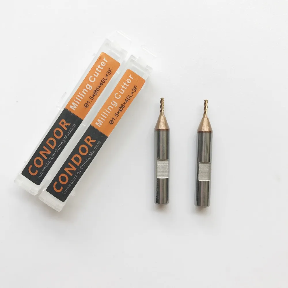 Condor Automatic Key Cutting Machines Milling Cutter 1.5x6x40x3f ...