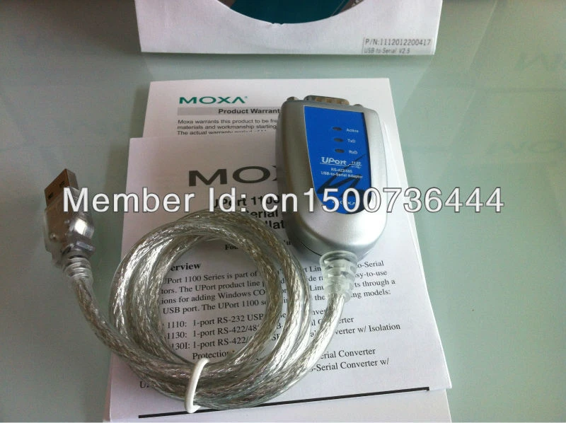 MOXA UPort 1130-1 Port USB-to-Serial RS-422/485 Converter Industrial ...