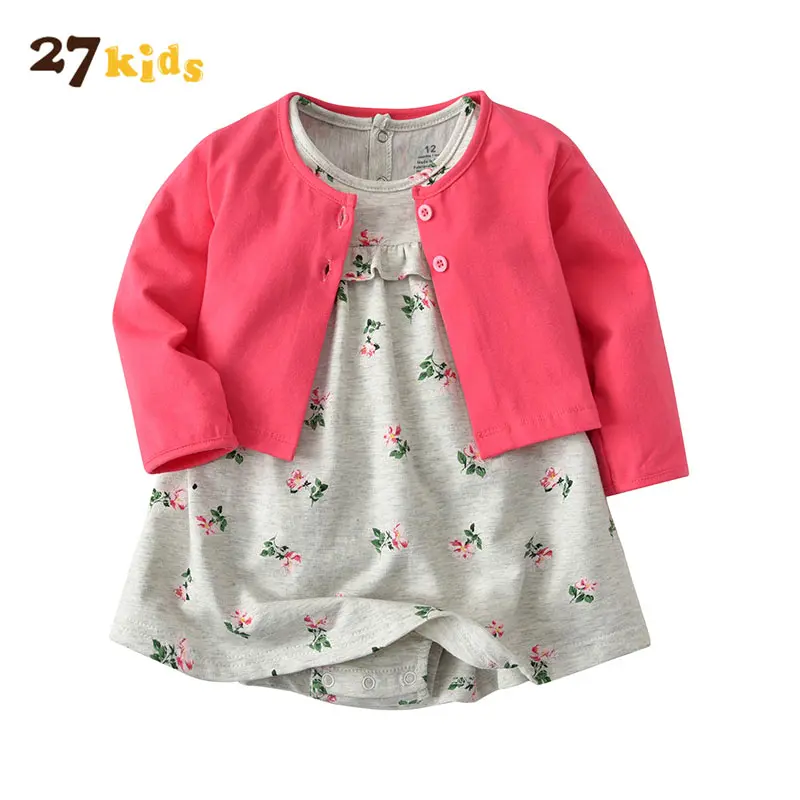 27Kids Baby girl clothes spring autumn newborn baby clothing set floral ...