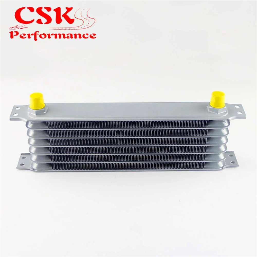7 Row AN8 262mm Trust Aluminum Engine Oil Cooler Universal Silver ...