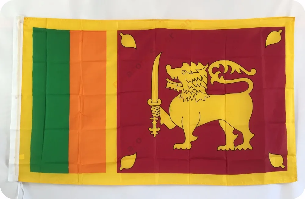 Free Shipping 3ft X 5ft Hanging Sri Lanka National Flag Colombo ...