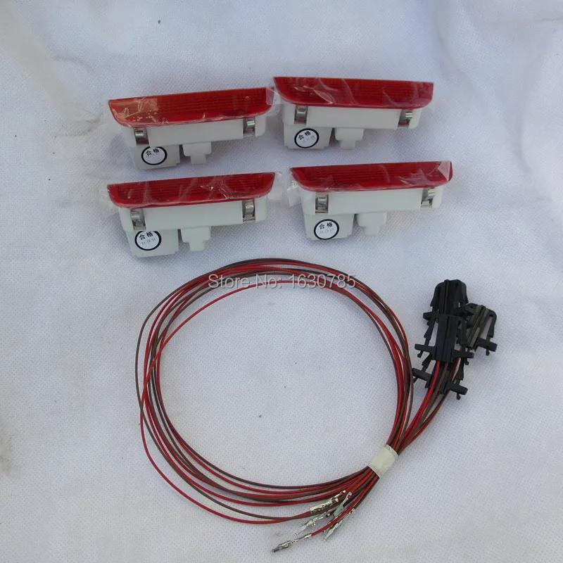OEM-4-PCS-Door-Warning-Light-interior-Lamp-Lights-Cable-Wire-For-VW ...