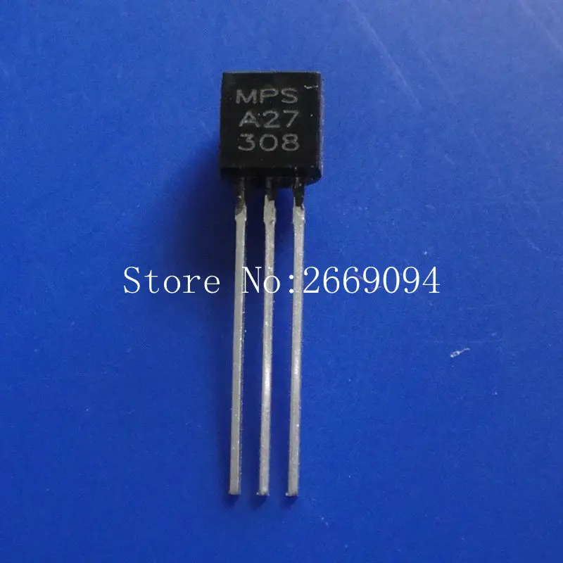 50 unids/lote MPSA27 transistor MPSA27 a 92 Transistor|transistor ...
