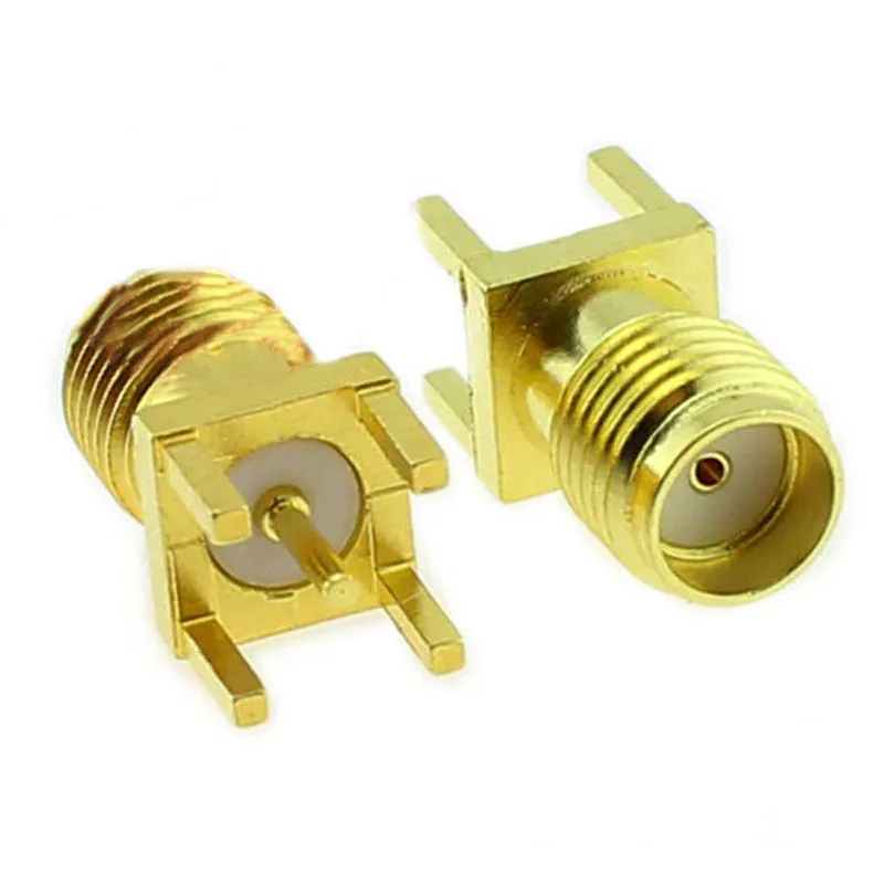 50pcs-SMA-KE-Outer-Screw-Hole-Female-Plug-SMA-Connector-Socket-Welded ...