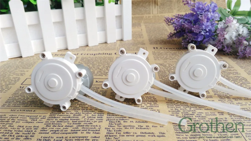 Купить 6VDC перистальтический насос с двигателем постоянного тока и ...