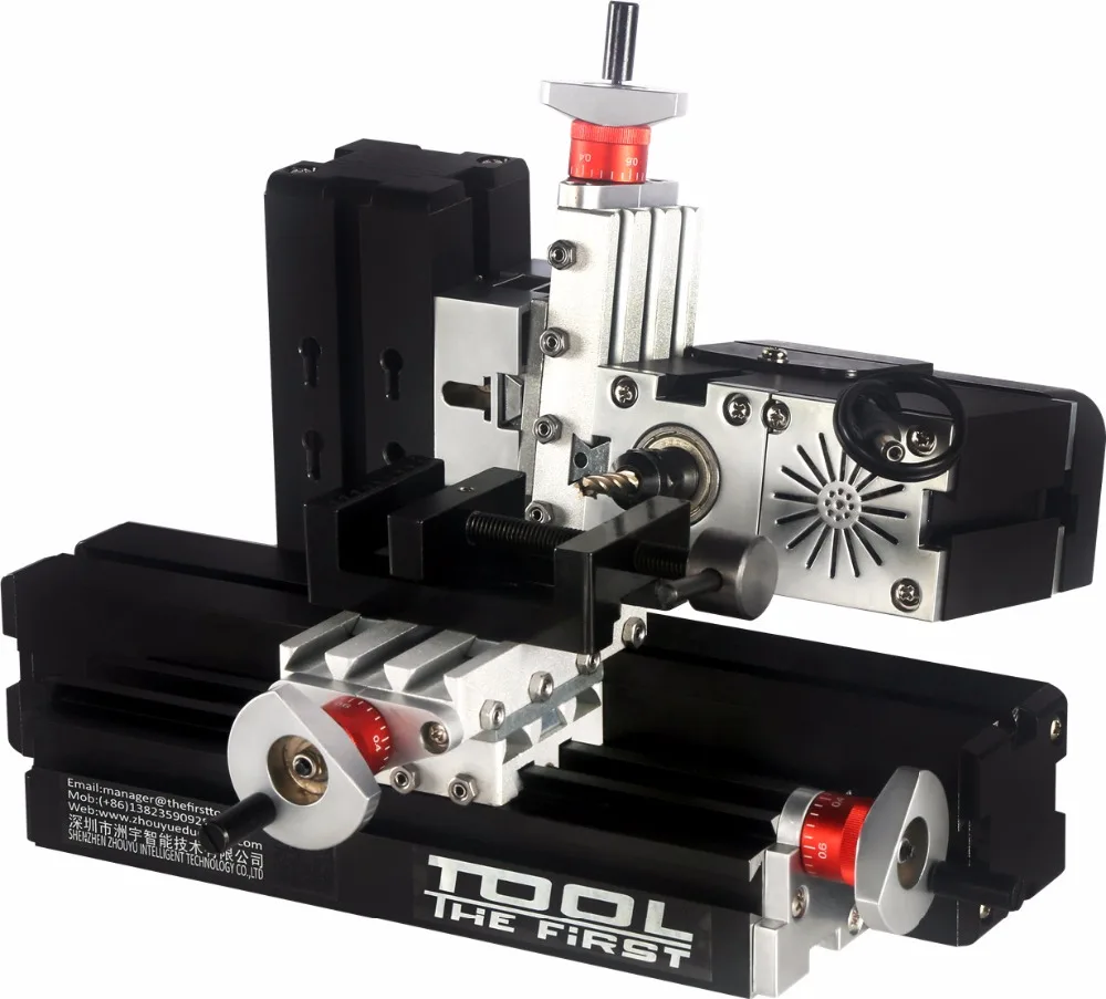 HOT!! TZ20005MMP Electroplated 60W Mini Metal Horizontal Milling ...