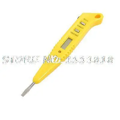 Yellow 3mm Slotted Screwdriver AC DC 12 250V Voltage Sensor Tester ...