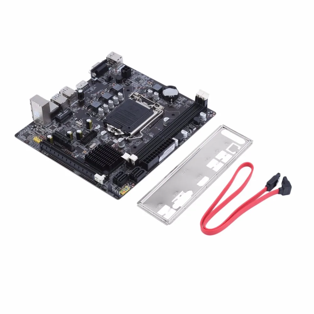 6 Channel Mainboard P55 A 1156 Motherboard High Performance Desktop ...