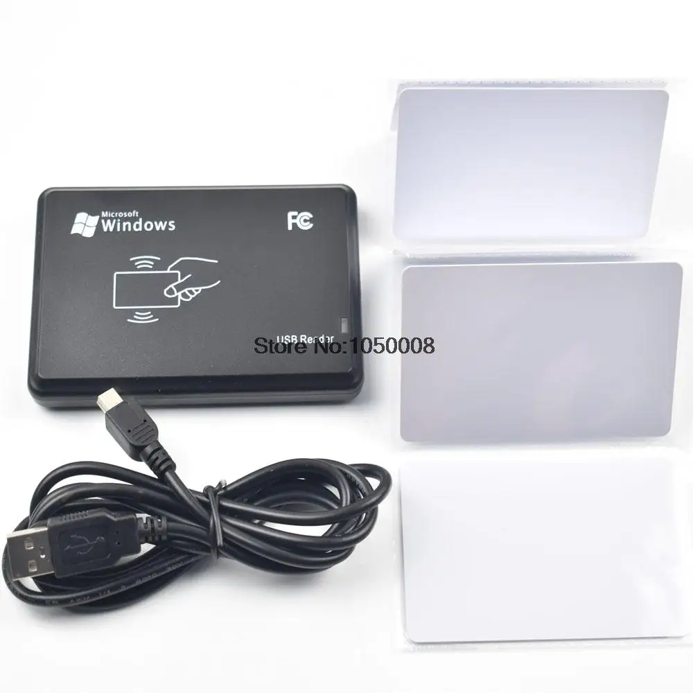 13.56Mhz RFID Reader 14443A Proximity Smart IC Card Reader Win8/Android ...
