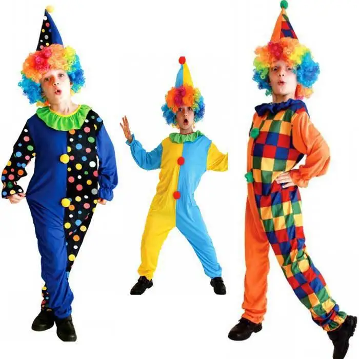 Kids Clown Costume Halloween Clown Costume Girl Christmas Costumes For ...