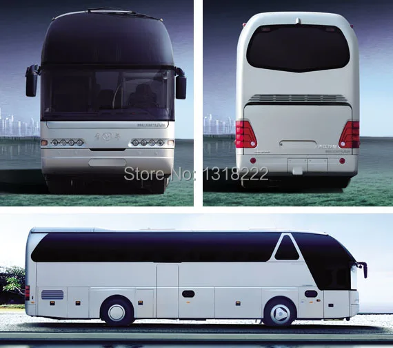 1:43 Germany Neoplan Bus Model Young Man Metal Bus Toy Personal ...