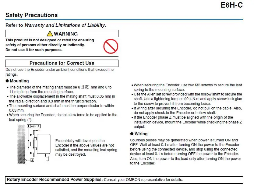OMR E6H-CWZ3E 600 P/R Hollw-импульсный датчик положения вала 40 мм Диаметр 600PPR напряжение ...
