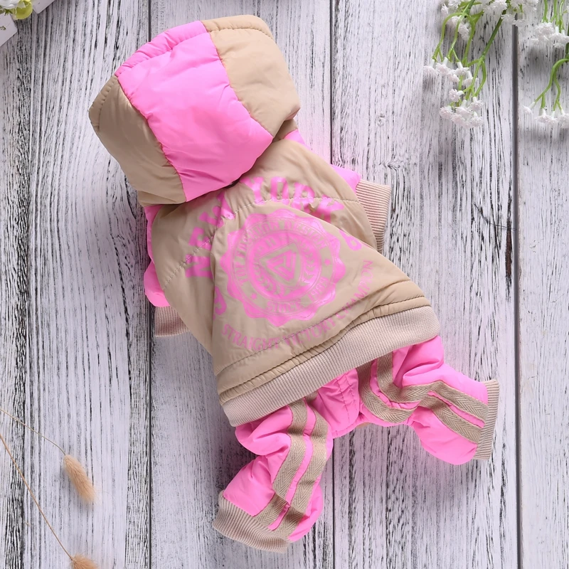 On Sale Pet Clothing Overall Big Size Labrador Soft Flannel Winter ...