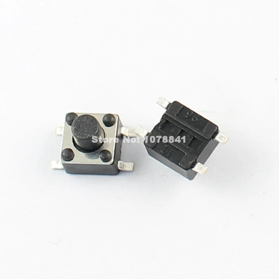1000pcs Momentary Tactile Tact Push Button Switch 4 Pin SMT SMD 4.5x4 ...