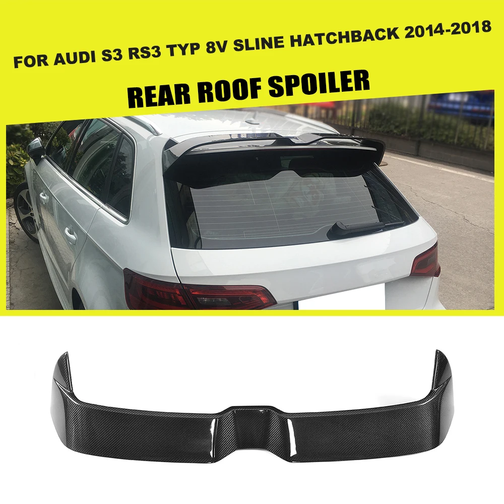 17+ Audi S3 Rear Window Spoiler - 2021 Supercars