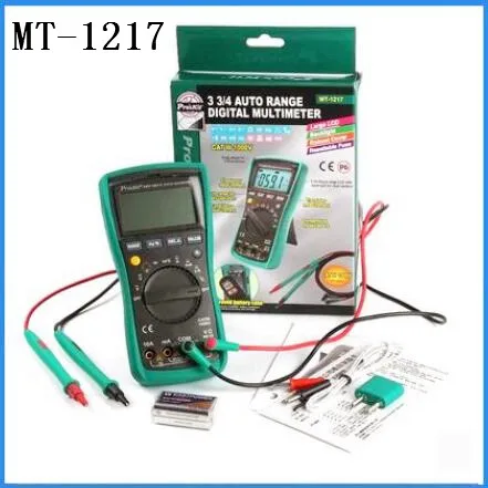 ProsKit MT-1217 Mustimeter Auto Range 3-3/4 Digital tillescenter Test ...
