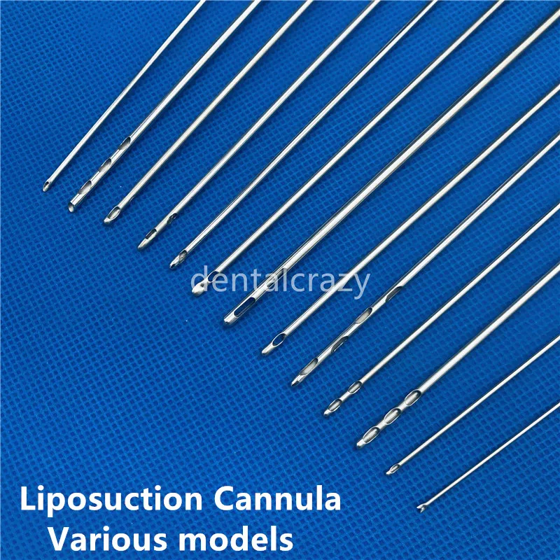 Four hole Stainless Steel Coleman Liposuction Cannula Beauty Intrusment ...
