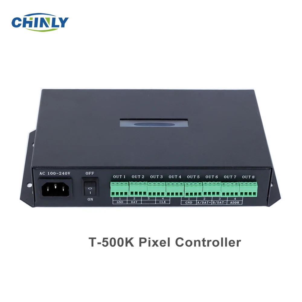 WS2811/WS2812b/WS2813/APA102 led pixel controller T500K;AC85 265V input ...
