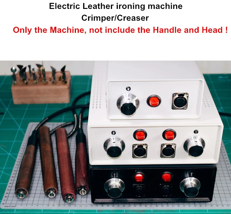 220v/110v Leather Electric Crimper Creaser Leather Electric Hot Edge ...