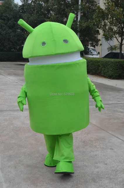 Aliexpress.com : Buy Professional New Android Robot Mascot Costume ...