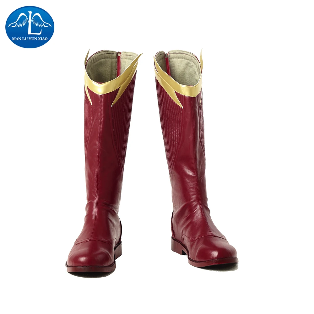 MANLUYUNXIAO New The Flash Season 4 The Flash Boots Halloween Carnival ...