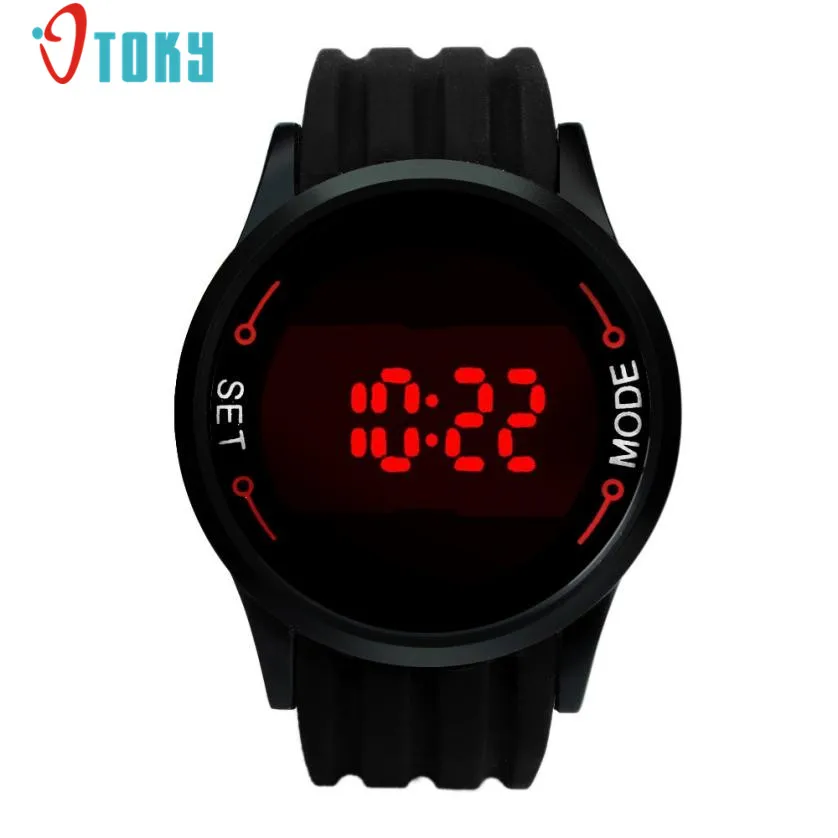 Aliexpress.com : Buy Fashion Waterproof Mens Watches Touch Screen LED ...
