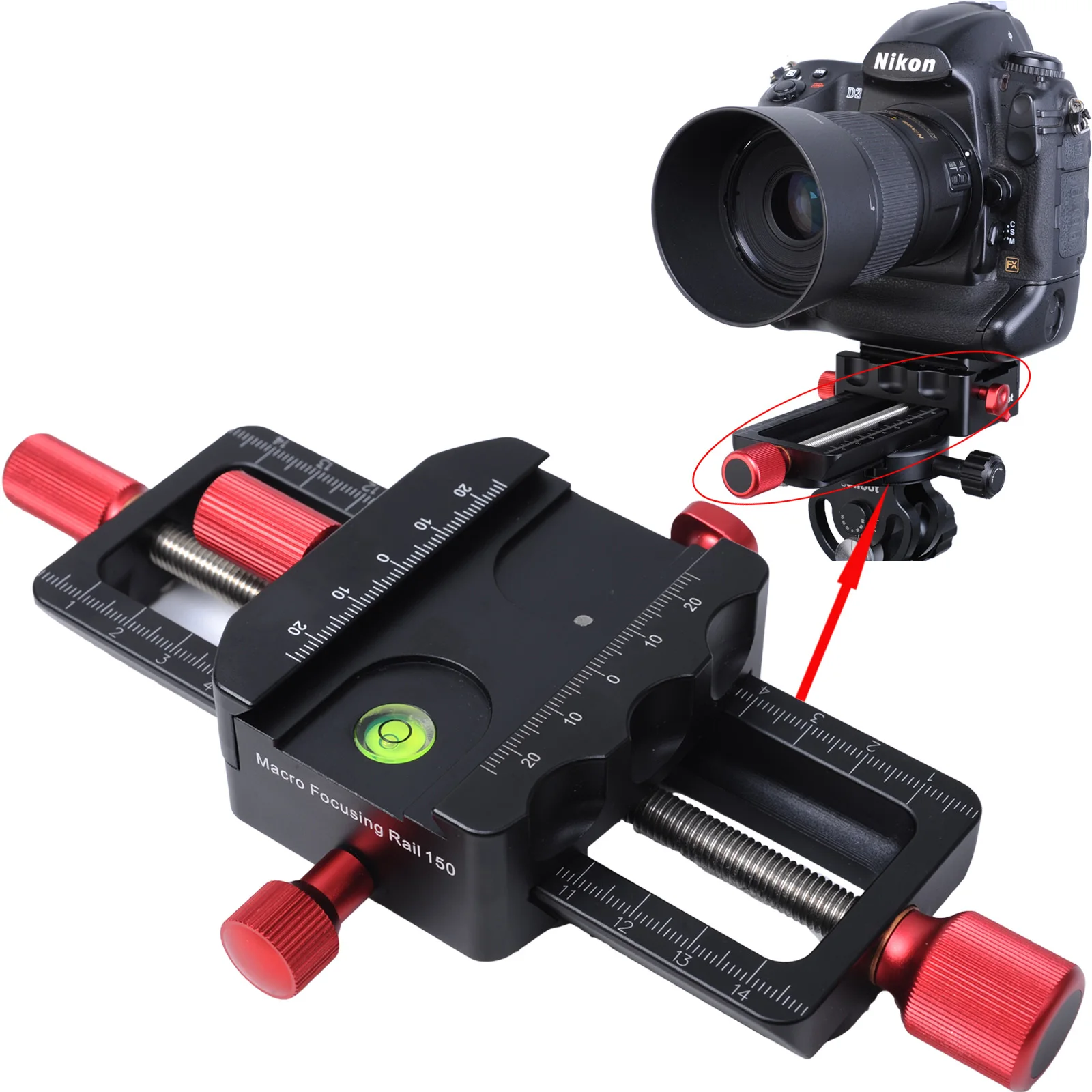 Buy Now 150mm Macro Focusing Rail Slider Close-up Shooting Head With ...