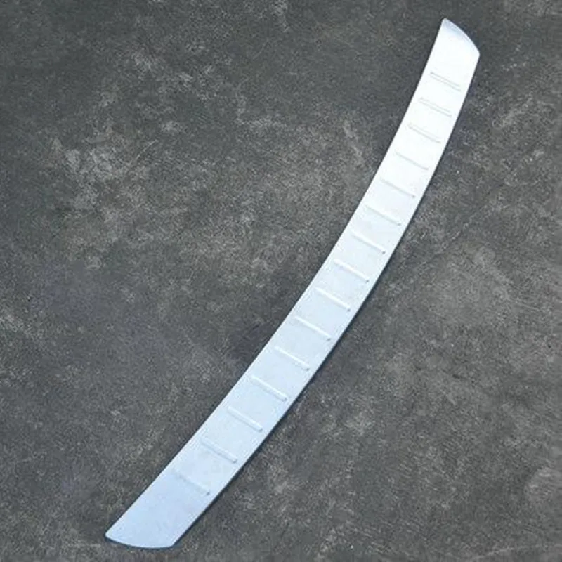 Stainless Steel Rear Bumper Protector Sill Trunk Rear door sill Car ...