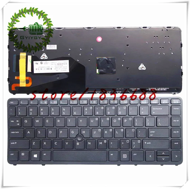 GYIYGY keyboard for HP EliteBook 840 G1 G2 850 G1 G2, for HP ZBook 14 ...