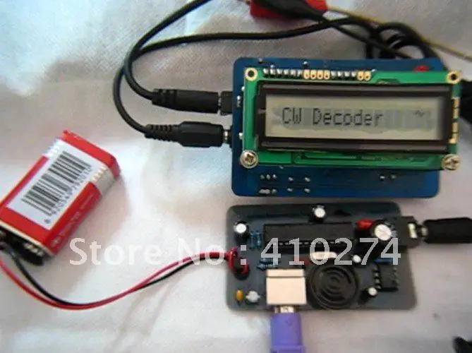 Cw Decoder/morse Code Reader + Cw Signal Generator/ps2 Keyboard /ham ...