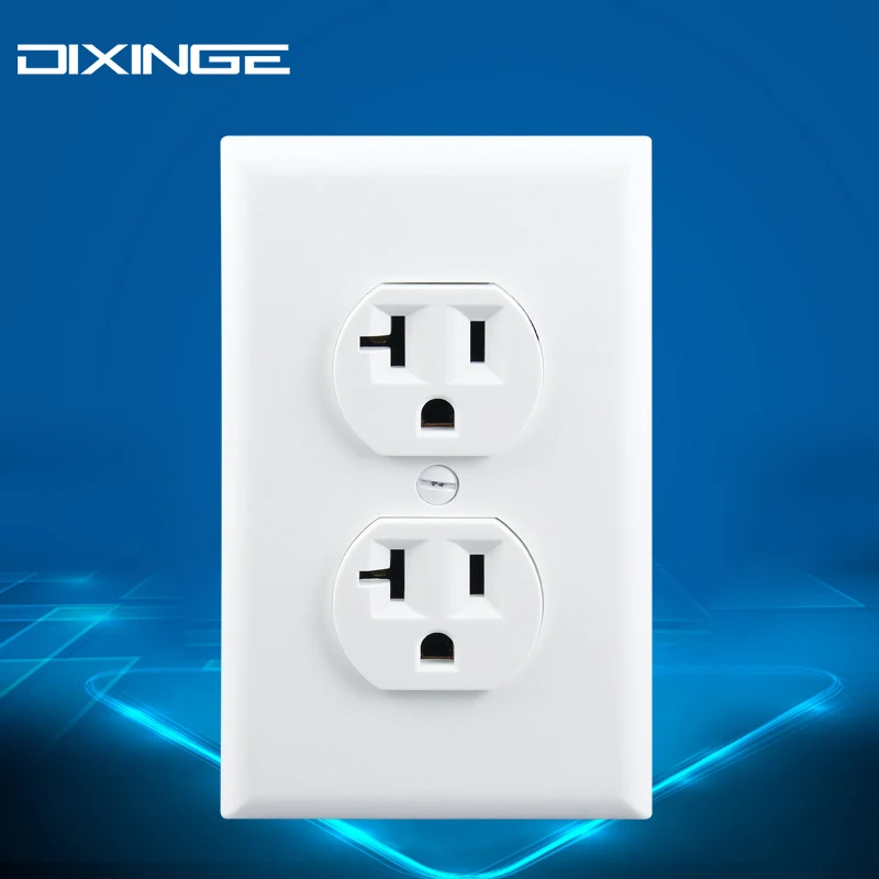 DIXINE Free Shipping Brand Wall Power Socket New Outlet american ...