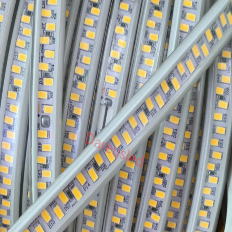 LED-Strip-Light-180Leds-m-Dimmer-5730-220V-Tape-White-Warm-Waterproof ...