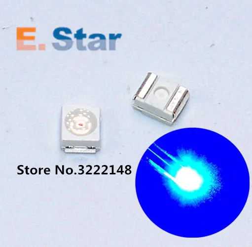 Aliexpress.com : Buy 100pcs/lot 1210 3528 blue led SMD Ultra Bright ...