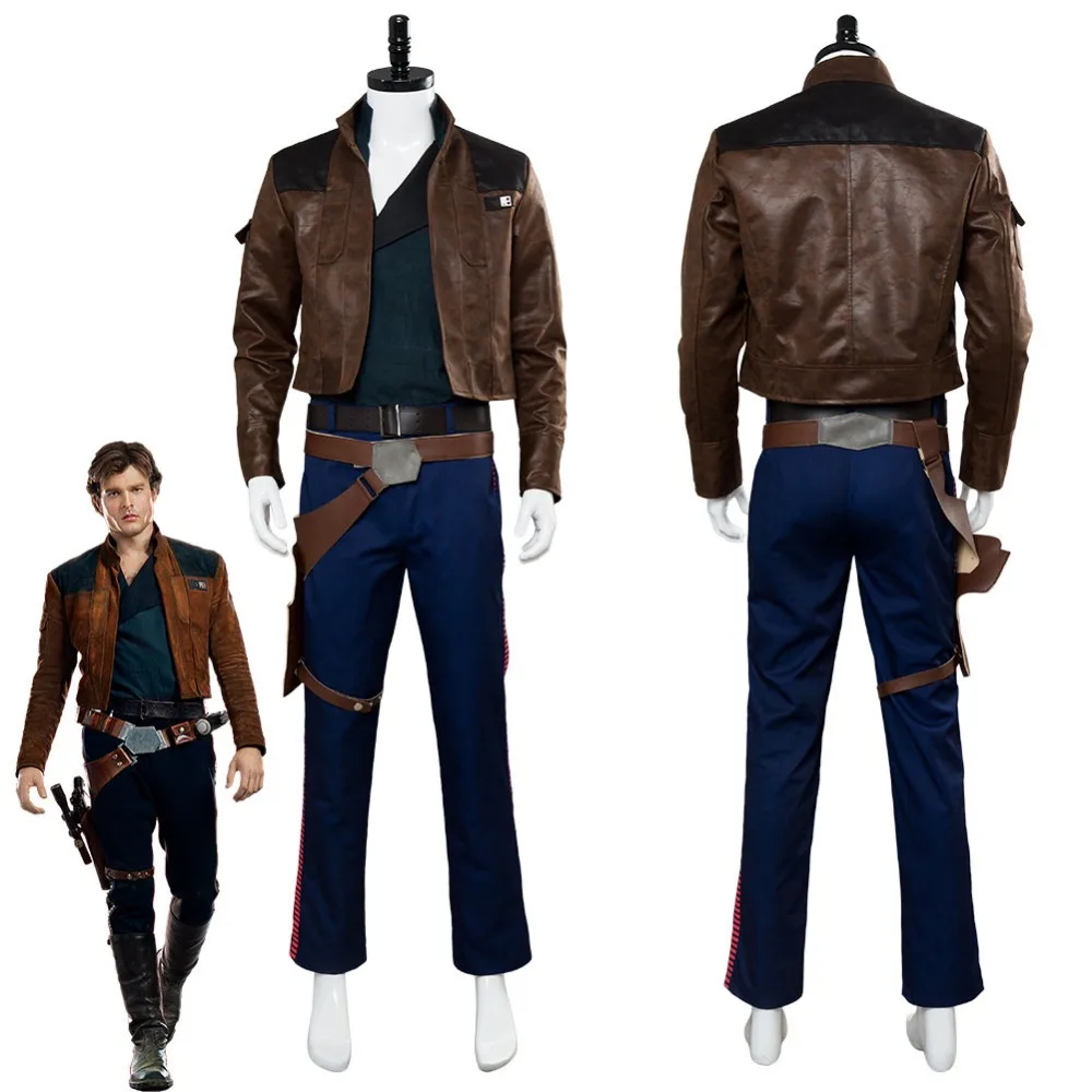 Star Wars Story Han Solo Outfit Cosplay Costume For Men - AllCosplay.com