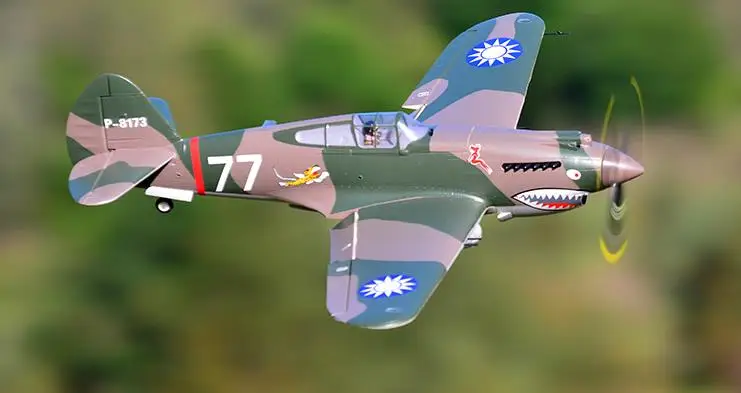 FMS 980mm P 40B Flying Tiger PNP and KIT,P40,P 40B RC model,radio ...