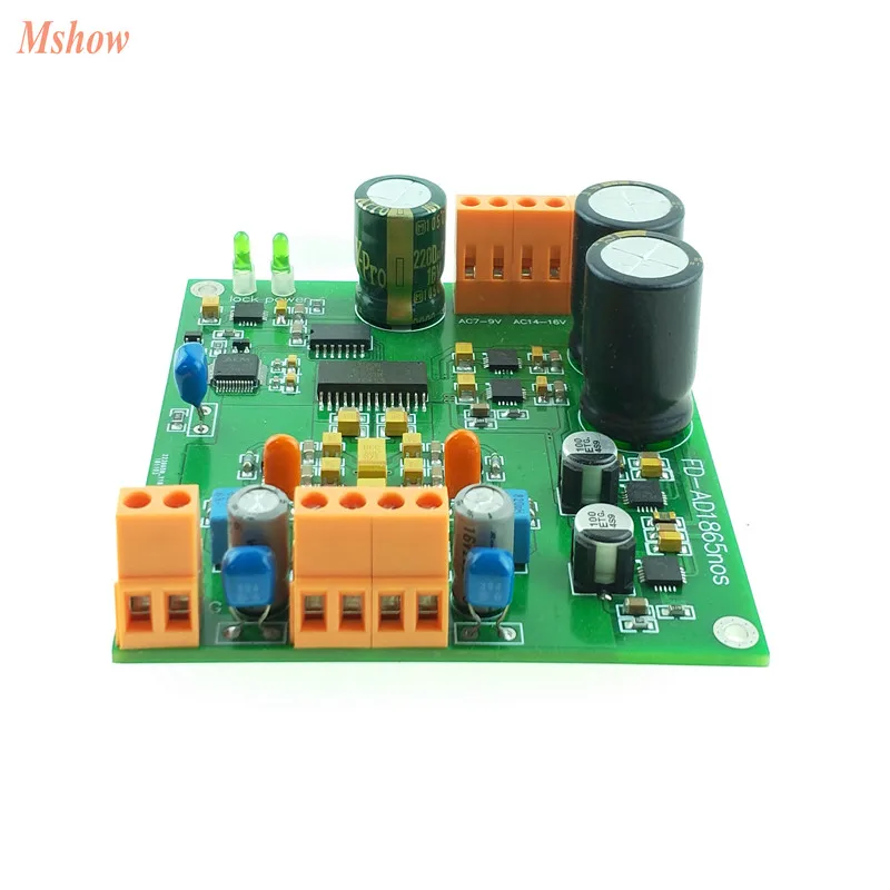 AD1865 декодер готовой платы r2r nos режим DAC hifi аудио spdif в RCA ...