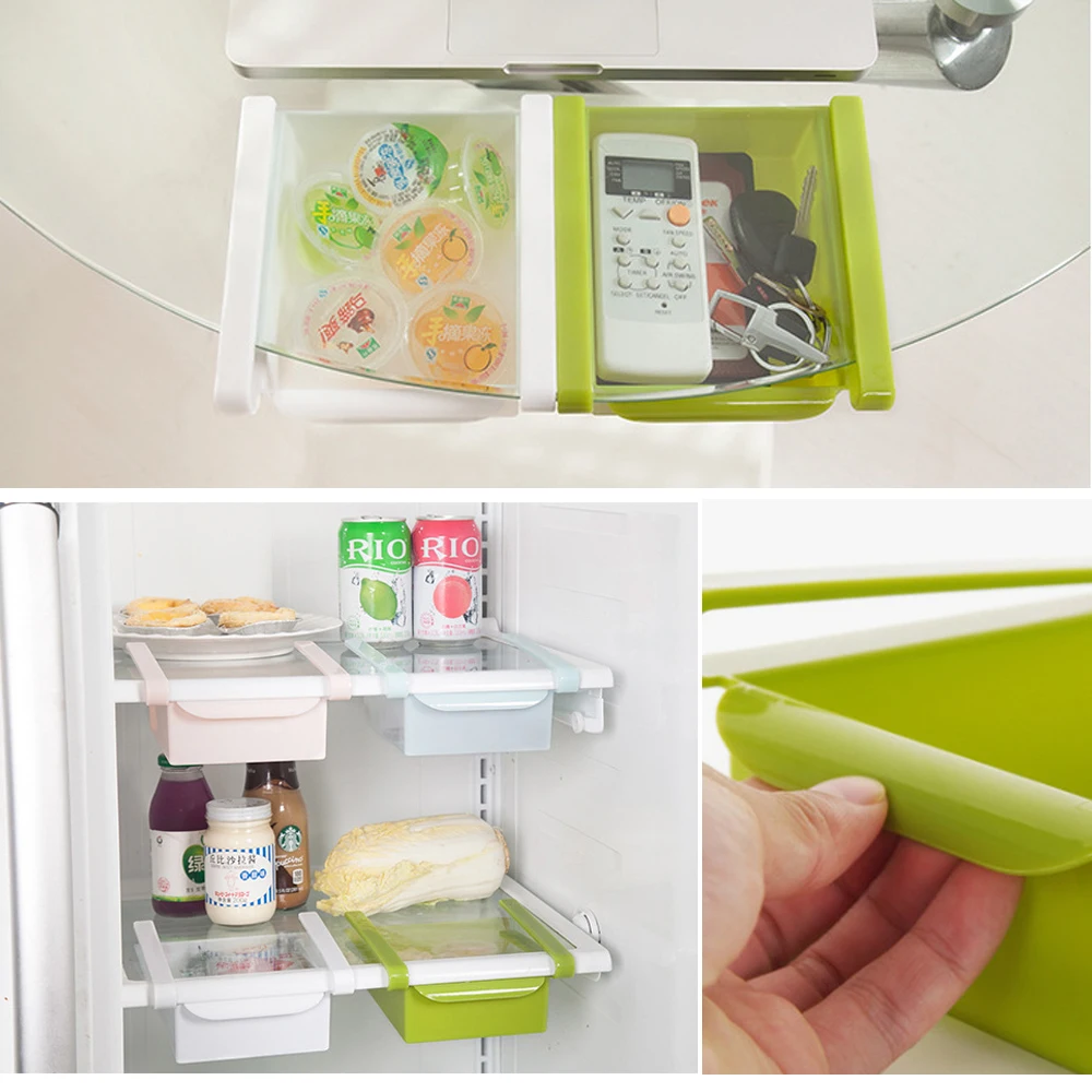 NICEYARD Kitchen Refrigerator Storage Box Fresh Spacer Layer Storage ...