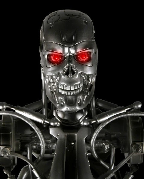 Terminator Robot Skull