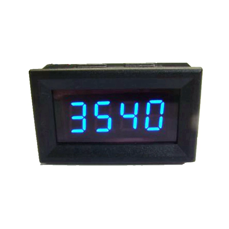 2 in 1 Digital Tachometer Tacho Gauge Blue LED for Car Motorcycle ...