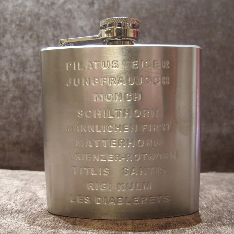 2015 Rushed Canecas Flasque Flasks Six Ounces Of Portable Stainless ...