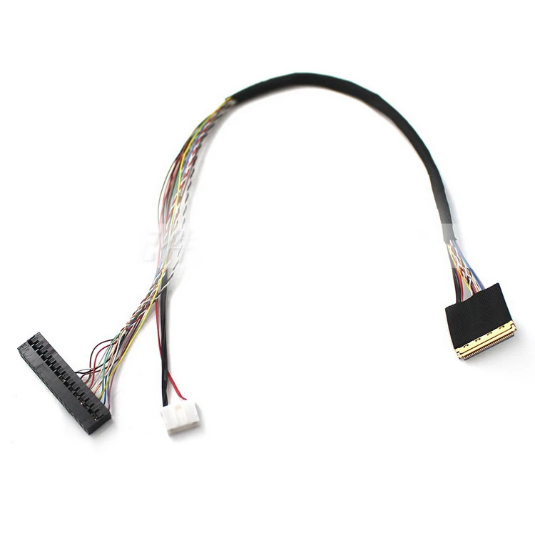 LED 30pin kabel lvds LVDS (1 kanał, 6 bit) , 30 pinów, złącze do 9.7 ...