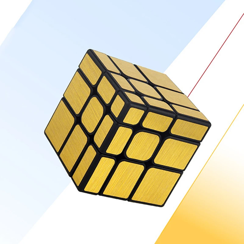 MoYu Magic cube Mirror Cube professional Speed Gold Competition cubo ...