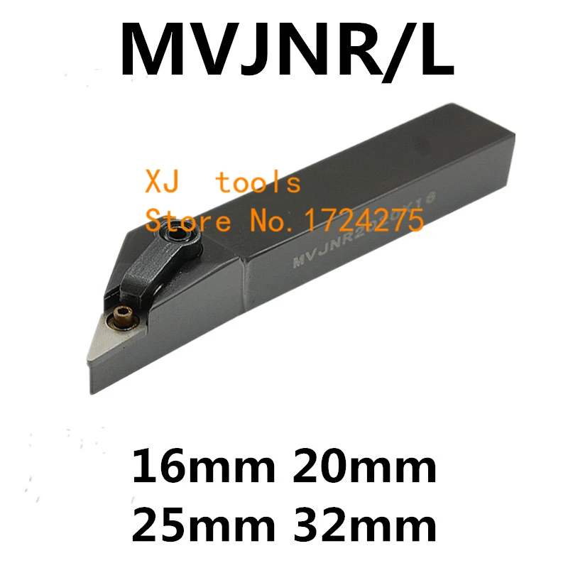 1PCS MVJNR1616H16 MVJNR2020K16 MVJNR2525M16 MVJNR3232P16 MVJNL1616H16 MVJNL CNC Lathe Cutting ...