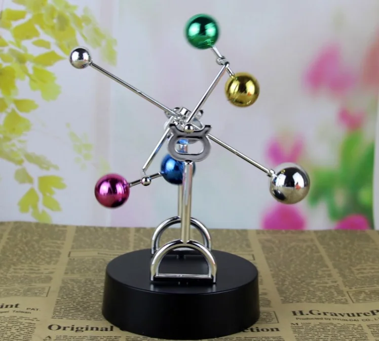 New Design Newtons Cradle Fun Cosmos Perpetual Motion Kinetic Toy ...