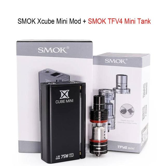 Smok Vaping Vapes Electronic Cigarettes Kit Xcube Mini Vape Mod With ...