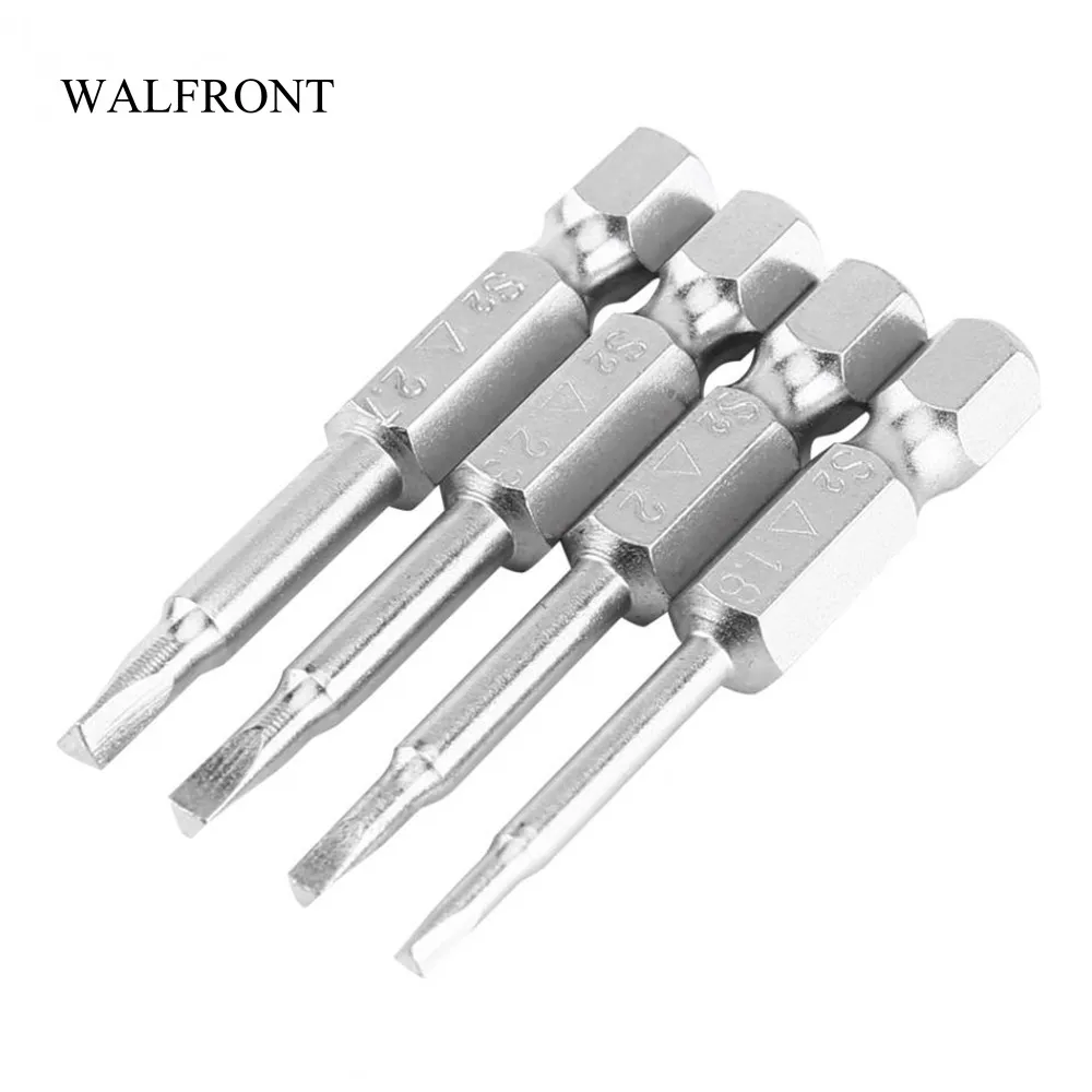 WALFRONT 4pcs/Lot Triangle Screwdriver Bits Hex Shank Electric ...